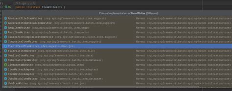 How To Create An Application With Spring Batch Home