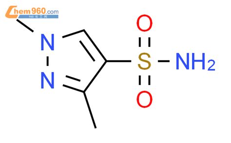 9ci 1 3 二甲基 1H 吡唑 4 磺酰胺CAS号88398 53 2 960化工网