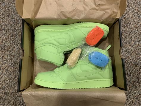 Nike Jordan 1 Ajko Billie Eilish Ghost Green Size 13w 115m Grailed