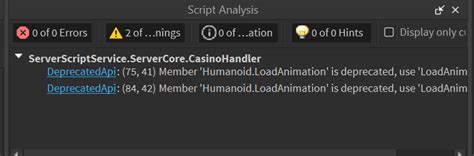 Type Checking Humanoid Gives Incorrect Deprecated Warning On