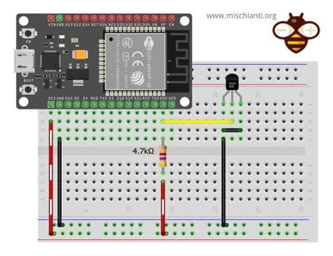 Dallas Ds18b20 With Esp32 And Esp8266 Introduction And Parasite Mode Renzo Mischianti