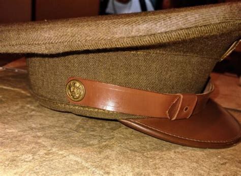 World War Ii Us Army Officers Cap Gordonia Caps Gordon Mfg Co 1930s Or