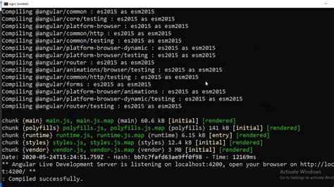 Angular Cli Installation And Project Creation Using Angular Cli Youtube