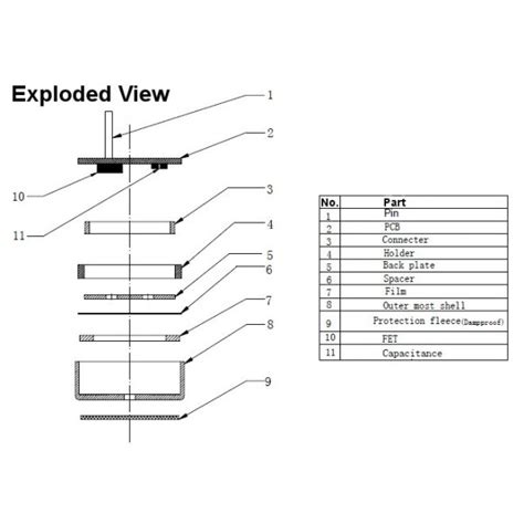 0 95 Electret Microphone Omni Directional Tinkersphere