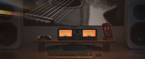 Douk Audio Vu3 Pro Dual Analog Vu Meter 2 Way Amplifier Switch Speaker Selector