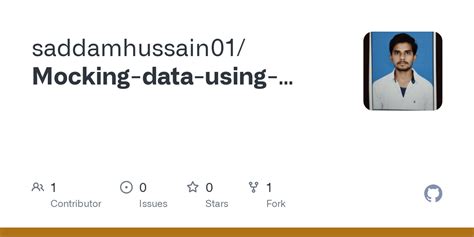 Github Saddamhussain01mocking Data Using Spring Profiles