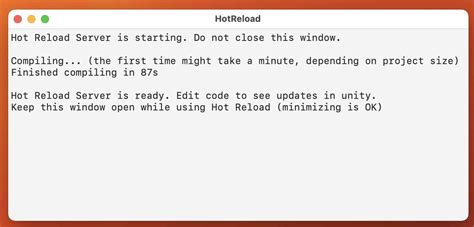 【unity Asset】hot Reload の紹介 くものす