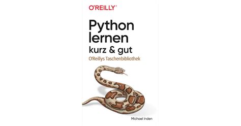 Python Lernen Kurz And Gut Book