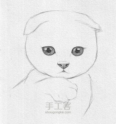 动漫头像猫女简笔画 简笔画图片大全 普车都