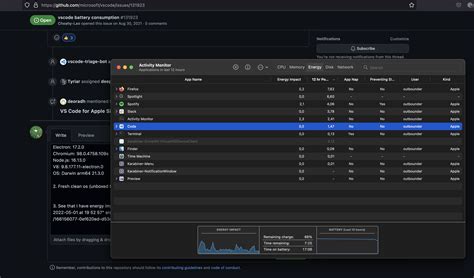 Vscode Battery Consumption Issue Microsoft Vscode GitHub