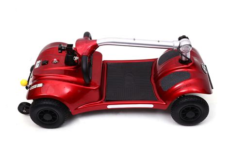 福美f4老年人四轮电动代步车残疾人锂电池助力代步车带减震可折叠 虎窝淘