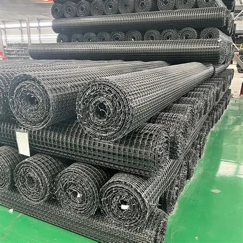 Pp Grid Road Construction Biaxial Pp Geogrid 30kn 50kn Geogrid Factory