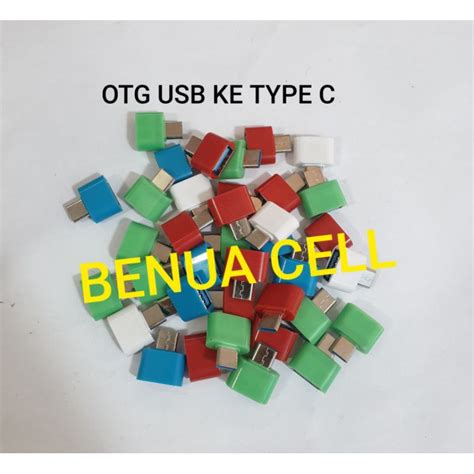 Jual Otg Usb To Type C Sambungan Otg Usb Ke Type C Shopee Indonesia