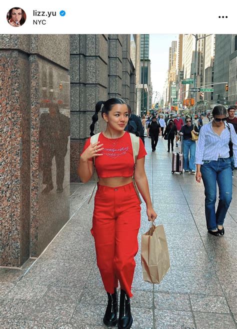 Lizzy Yu Azula Representing The Fire Nation Colors In Her Latest