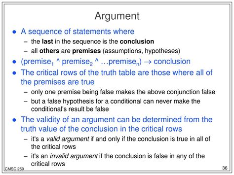 Ppt Discrete Structures Propositional Logic And Truth Tables