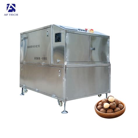 Macadamia Nut Cracking Cracker Cutting Sheller Machine Food Machine
