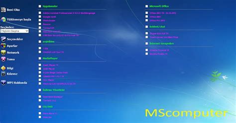 Windows Post Install