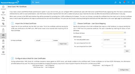 Smart Card Authentication