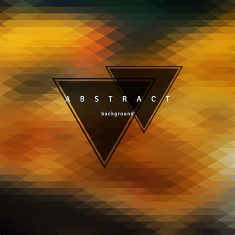 Premium Vector Abstract Triangle Background Mosaic Design Elements Vector Il