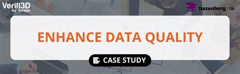 Enhance Data Quality Verifi3d By Xinaps