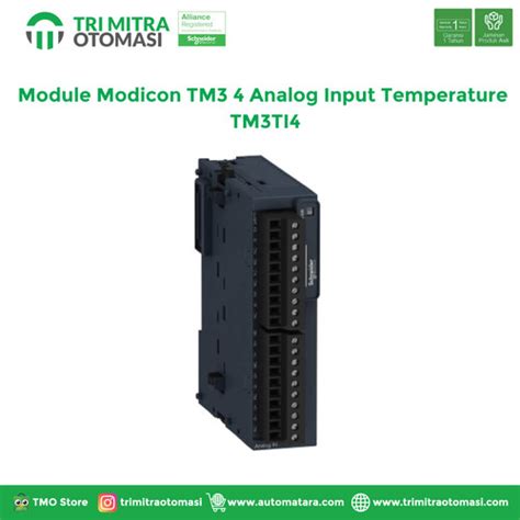 promo schneider module modicon tm3 4 analog input temperature tm3ti4