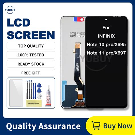 For Infinix Note Pro X Note Pro X LCD Digital Touch Screen Display For Replacement