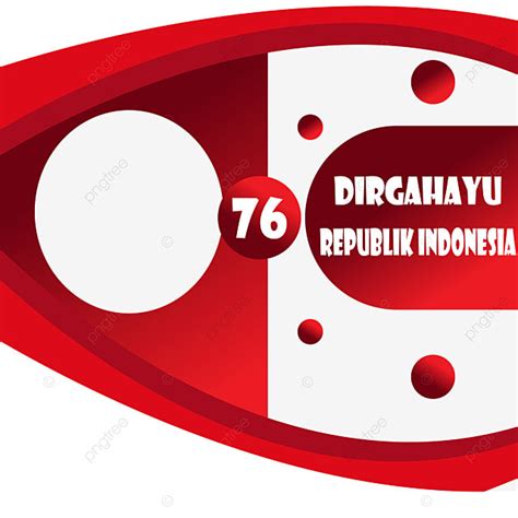 Gambar Bingkai Perbatasan Merah Putih Republik Indonesia Bendera