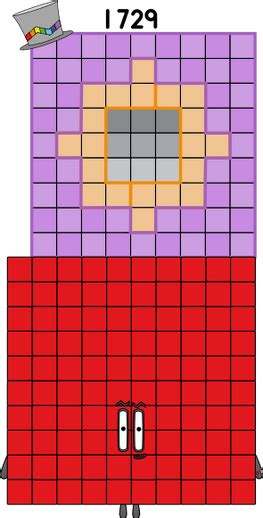 Numberblocks 1729k Blocks By Jeanpaulfelix On Deviantart
