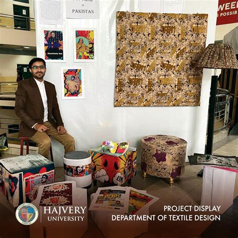 Hu Project Display Department Of Textile Design Hajvery University