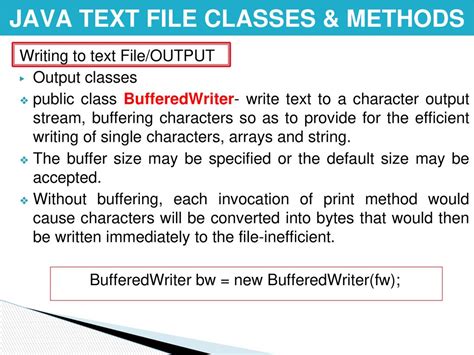Chapter 5 Part 2 Java File Inputoutput Ppt Download