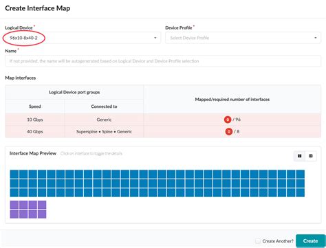 Create Interface Map Apstra Juniper Networks