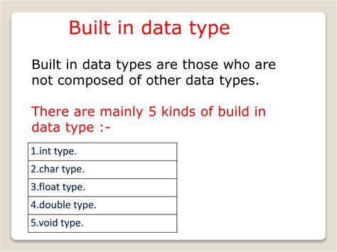Chapter 2datatypes And Operators Pptx