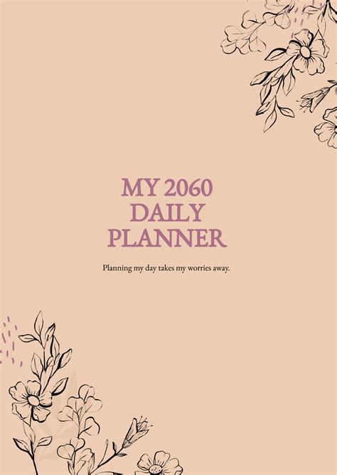 Free Planner Cover Templates To Customize Online