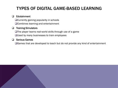 Game Based Learning Pptx
