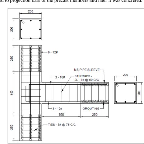 Figure 3 From Performance Evaluation Of Dry Precast Beam Column Joints
