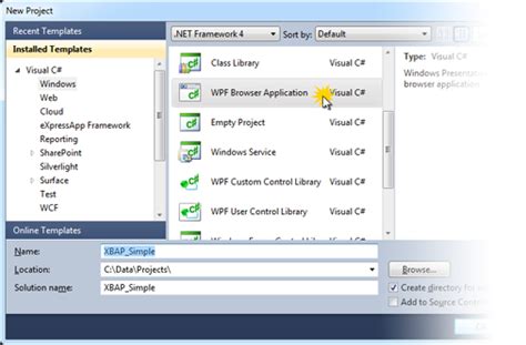 deploying tx spell in an xbap browser application