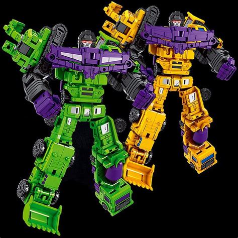 ในสต็อก Mini Devastator 6in1 Combiner Transformers Action Transform