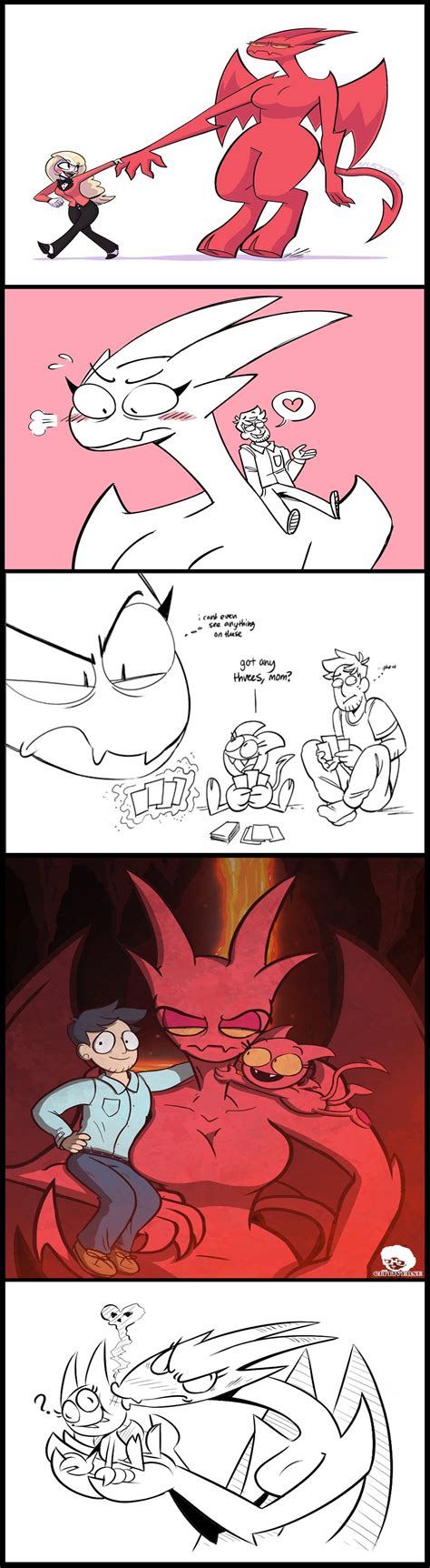 [satina And Hazbin Hotel] Trying To Make Lucia Smile R Hellsomememes