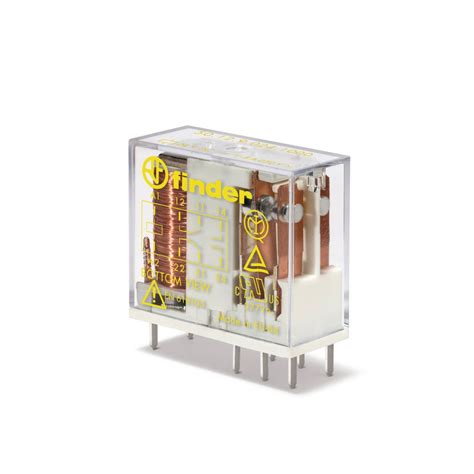 Finder 12V Dc Safety Relay Dual Channel With 2 Safety Contacts 0 Auxiliary Contact RS