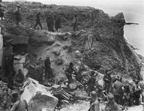 Omaha Beach Wwii Normandy Cliffs Britannica
