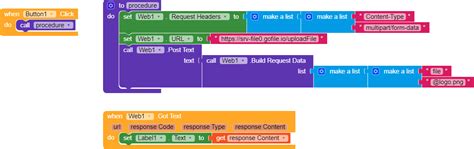 API Of Gofile Help With Get And Post Discuss Kodular Community