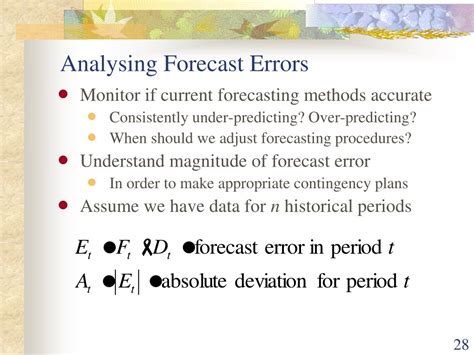 Ppt Demand Forecasting And Managing Variability In A Supply Chain