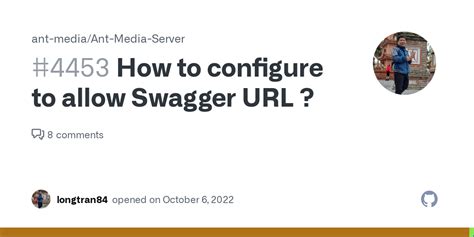 How To Configure To Allow Swagger Url · Issue 4453 · Ant Mediaant