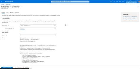 How To Purchase Or Renew Your Exclaimer Subscription Through Azure Marketplace Exclaimer