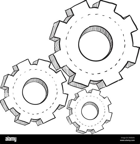 Simple Gear Drawing