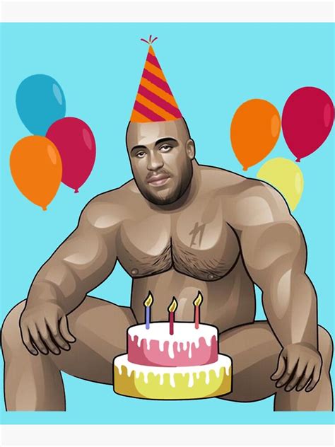 Barry Wood Birthday Cake And Birthday Party Art Print For Sale By Oandecustomss Redbubble