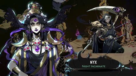Hades Ii Nyx Reacts To Thanatos Axe Scythe Youtube