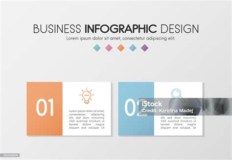 2 단계의 인포 그래픽 템플릿입니다 간단한 다이어그램 벡터 0명에 대한 스톡 벡터 아트 및 기타 이미지 0명 3차원 형태 그래프 Istock