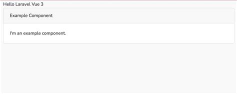 laravel 6 、 vue js 3 が入っただけの状態から、最初の spa ページを用意するためにやること oki2a24