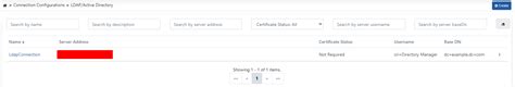 Applying Plain Text Authentication Policy To REST API Via LDAP Provider